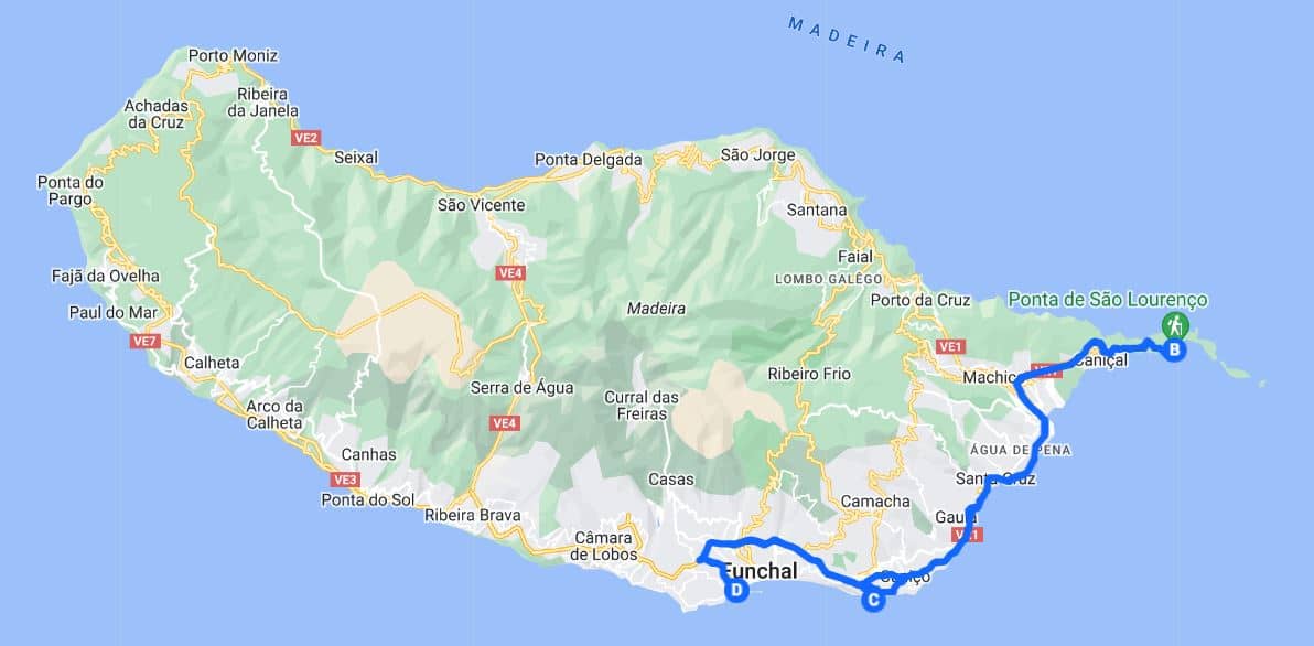 Rondreis Madeira in 10 dagen